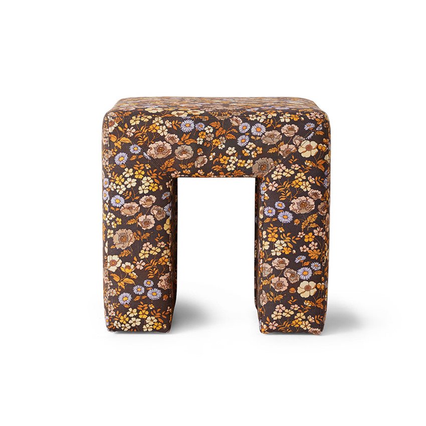 HKliving® Lobby stool Bloom - Zoomers aan Zee