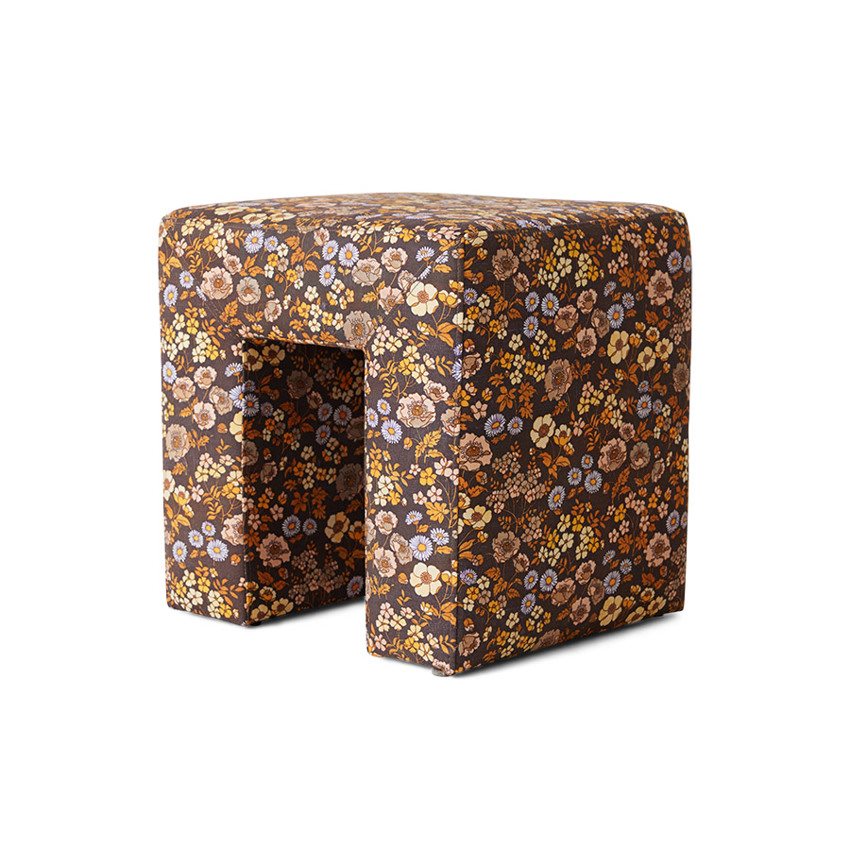 HKliving® Lobby stool Bloom - Zoomers aan Zee